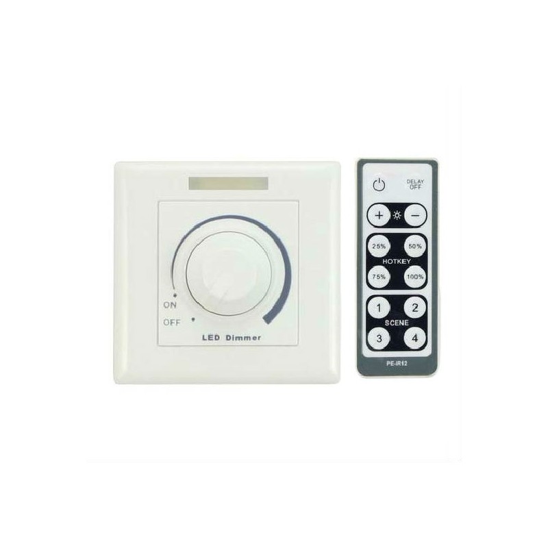 LED dimmer triac with remote control