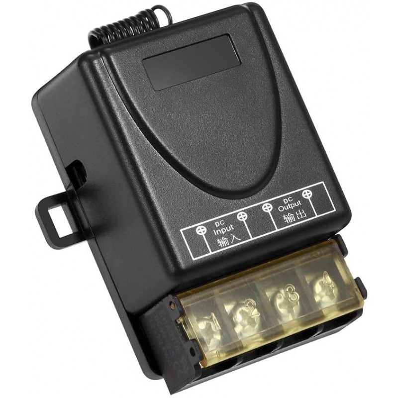 DUOLED radio relay 40A 12V with remote control